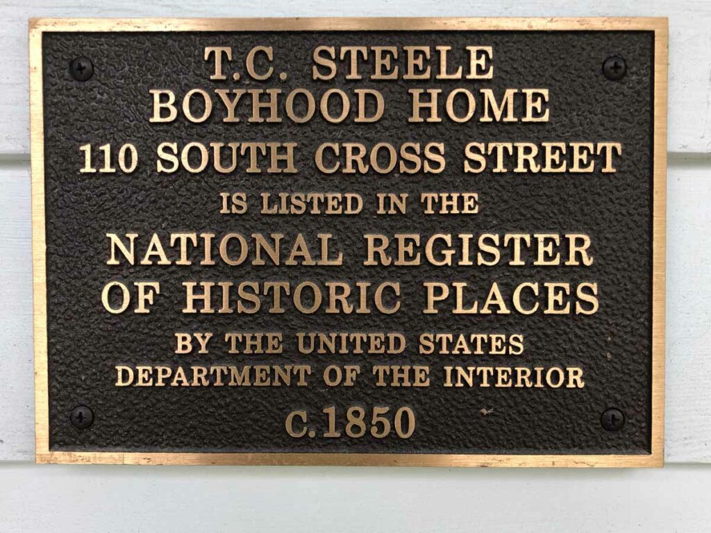 Boyhood Home – T.C. Steele Historic Trail